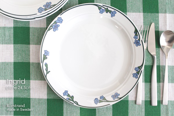 Rorstrand ロールストランド Ingrid イングリッド / プレート 24cm